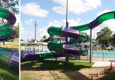 Waterslides, pool construction and filtration - Swimplex Australia